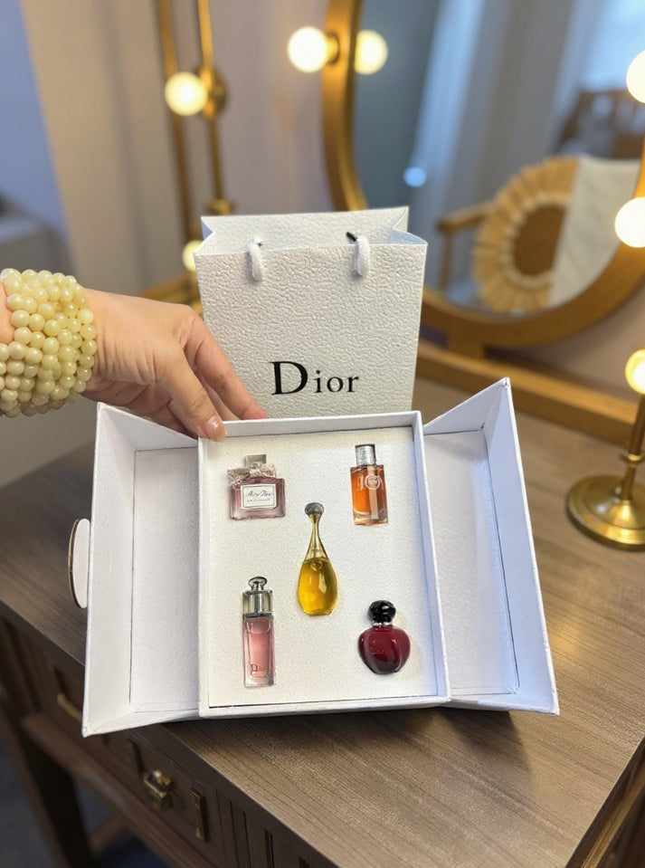 Dior Miniature Perfume Gift Set 5 in 1 - Original – Luxeera
