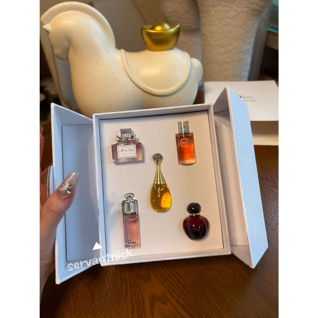 Dior Miniature Perfume Gift Set 5 in 1 - Original – Luxeera